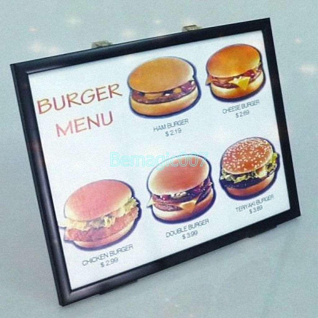 4D Burger Board -- Stage Magic – Bemagic