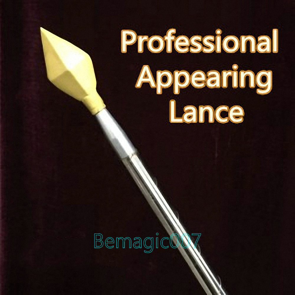 Professional Appearing Lance - Metal (Silvery) -- Silk & Cane Magic ...