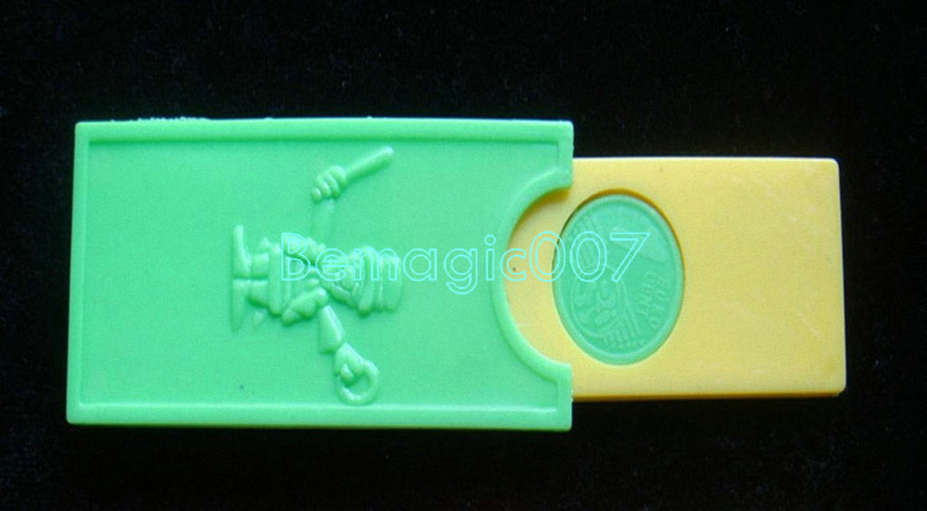 2 pcs/lot Magic Coin Box Disappearing - Coin&Money Magic – Bemagic